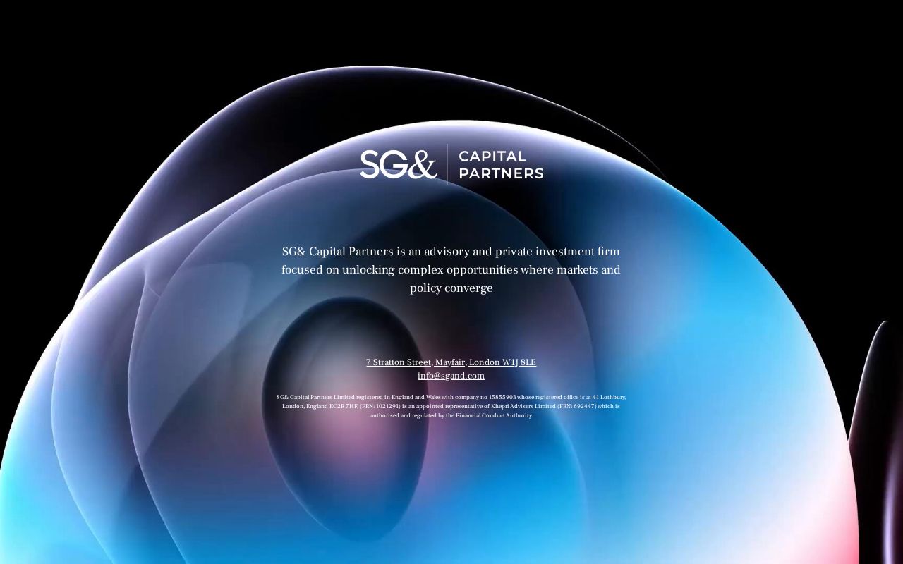 SG& Capital Partners